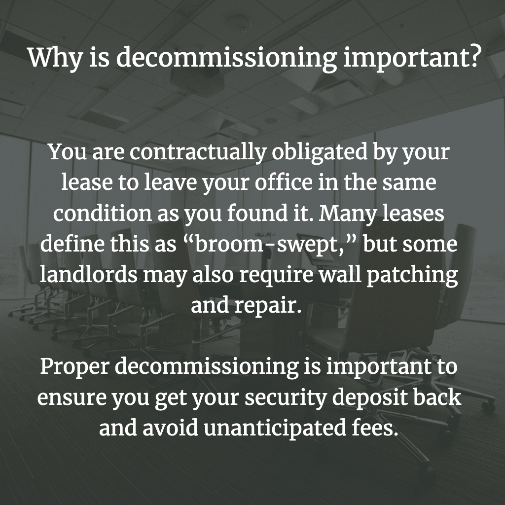 Everything You Need to Know About Office Decommissioning | The ...